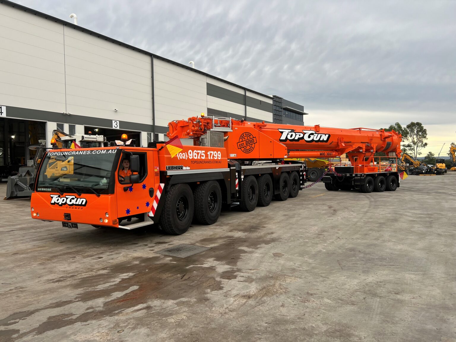 Small Mobile & Portable Crane Truck Hire Sydney | Pick & Carry Crane ...